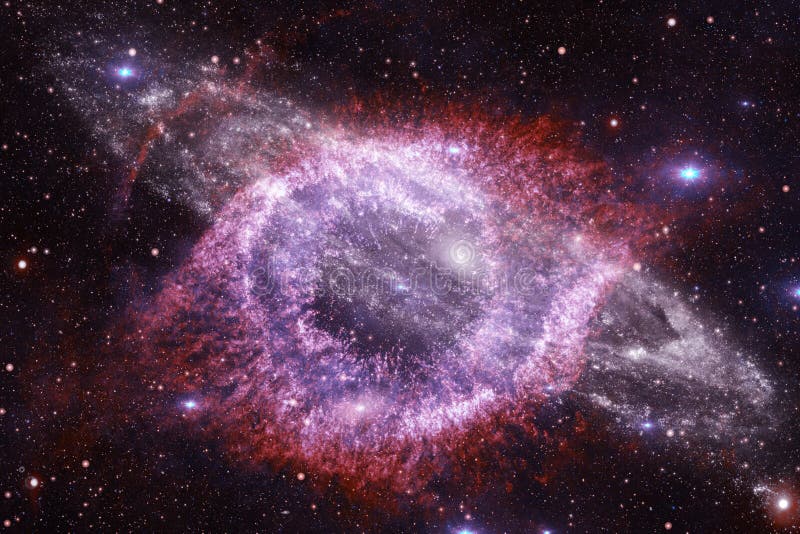 Incredibly Beautiful Galaxy in Outer Space Stock Photo - Image of ...