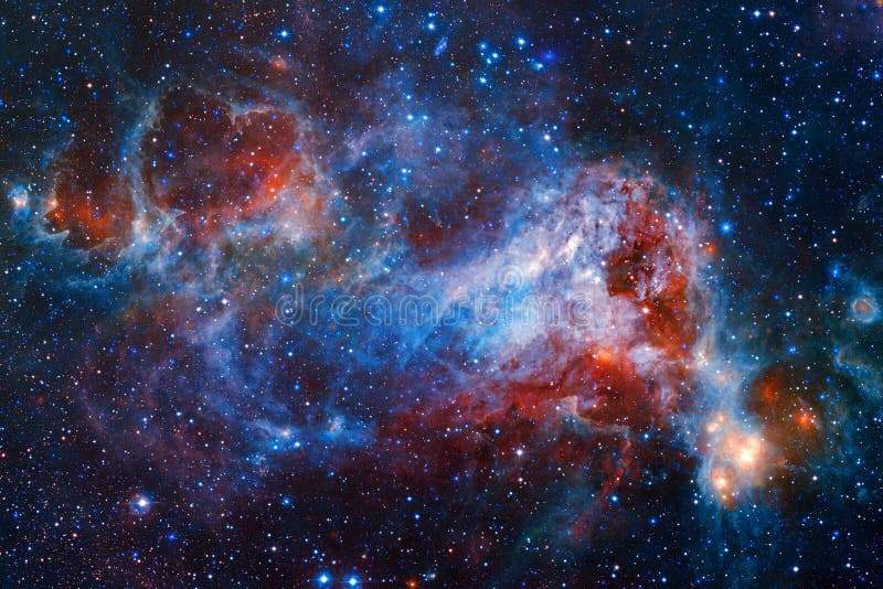 Incredibly Beautiful Galaxy in Outer Space Stock Image - Image of milky ...