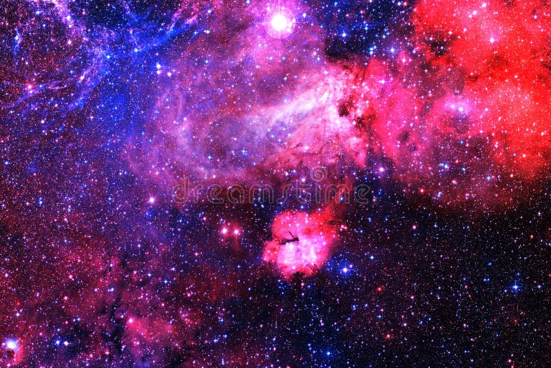 Incredibly Beautiful Galaxy in Outer Space Stock Image - Image of ...