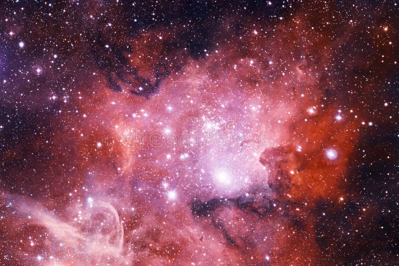 Incredibly Beautiful Galaxy in Outer Space Stock Image - Image of ...