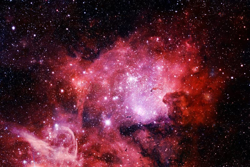 Incredibly Beautiful Galaxy in Outer Space Stock Image - Image of ...
