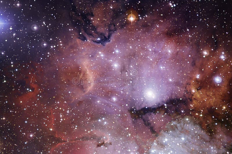 Incredibly Beautiful Galaxy in Outer Space Stock Photo - Image of ...