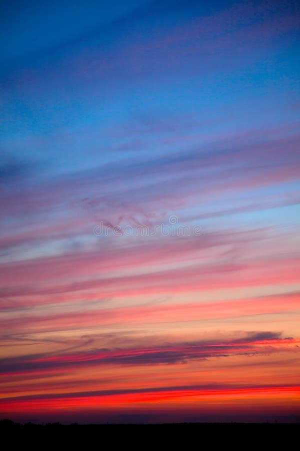 Incredibly Beautiful Sunset, Clouds at Sunset, Colorful Sunset Stock ...