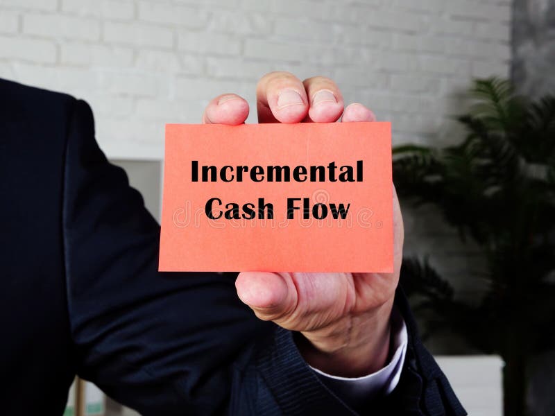 Incremental Cash Flow Sign on the Piece of Paper Stock Photo - Image of ...