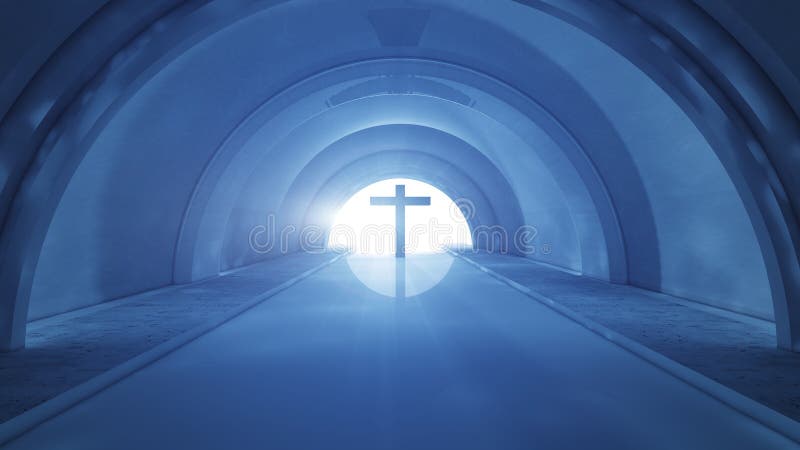 Incrocio e tunnel fotografia stock. Immagine di chiesa - 43973294