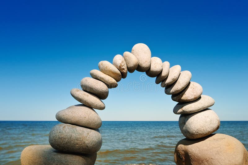 Incurvation photo stock. Image du empilé, océan, extérieur - 11020756