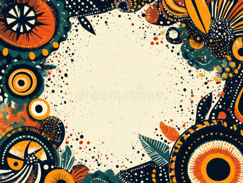 Indigenous People Border Stock Illustrations – 181 Indigenous People ...