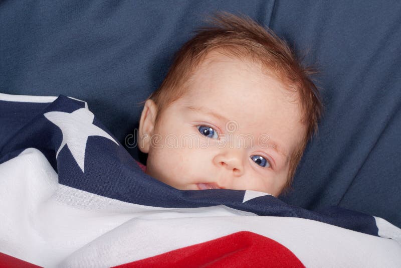 Independence Baby stock photo. Image of cute, country - 18587356
