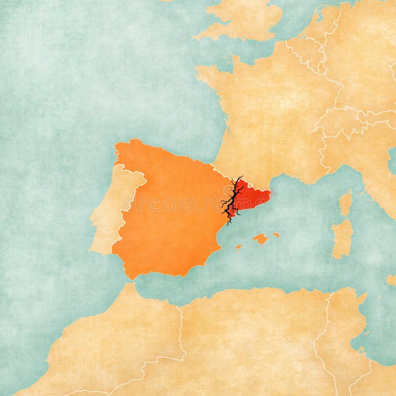 Catalonia Independence day stock vector. Illustration of europe - 101142930