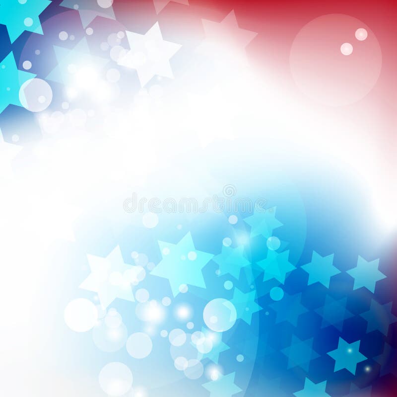 Independence Day Abstract Background Stock Vector - Illustration of ...