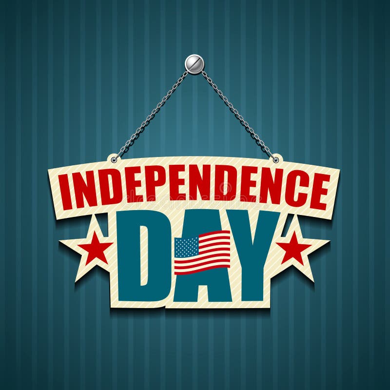 4th July Independence Day Banner Stock Vector - Illustration of ...