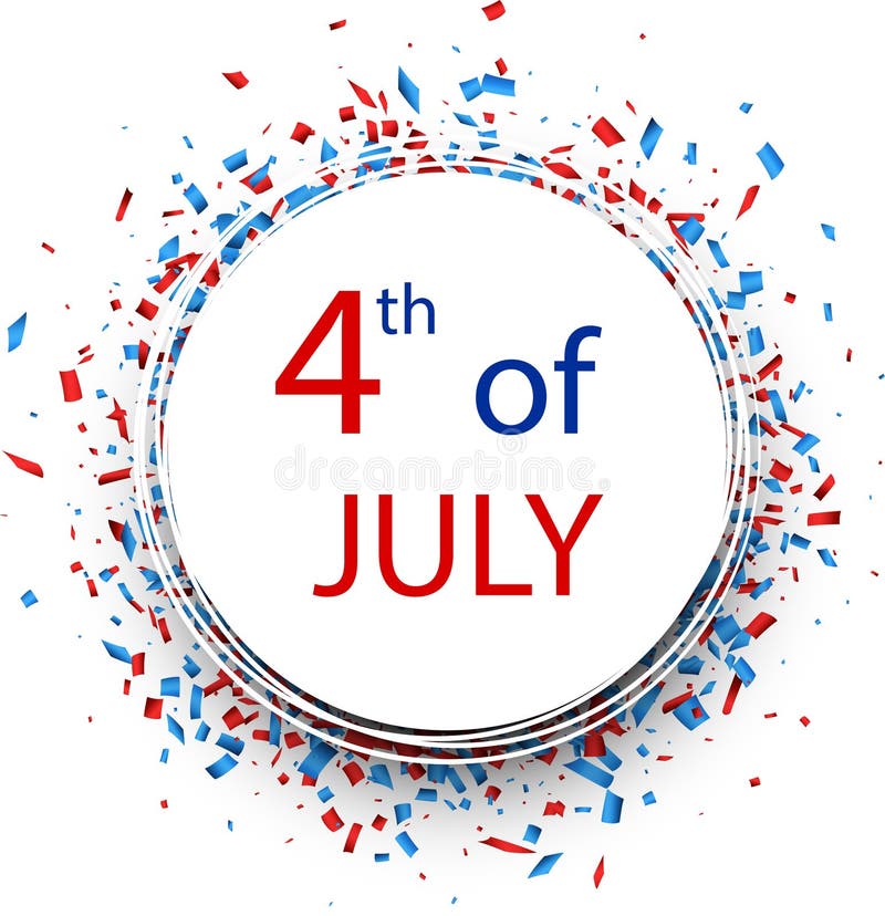 Independence Day Background. Stock Vector - Illustration of decoration ...