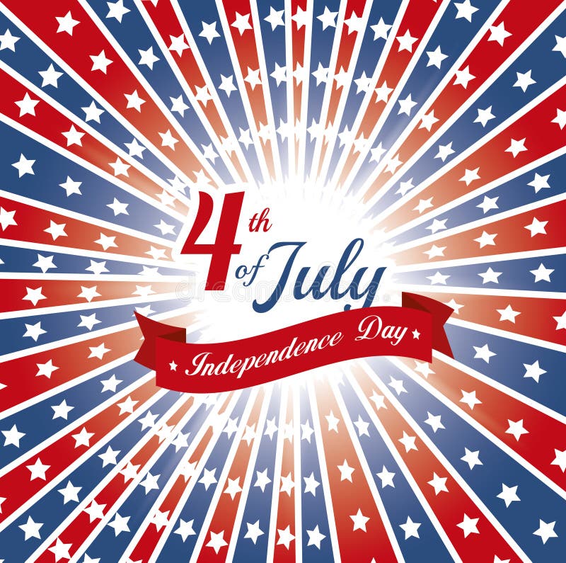 Independence day design stock illustration. Illustration of poster ...