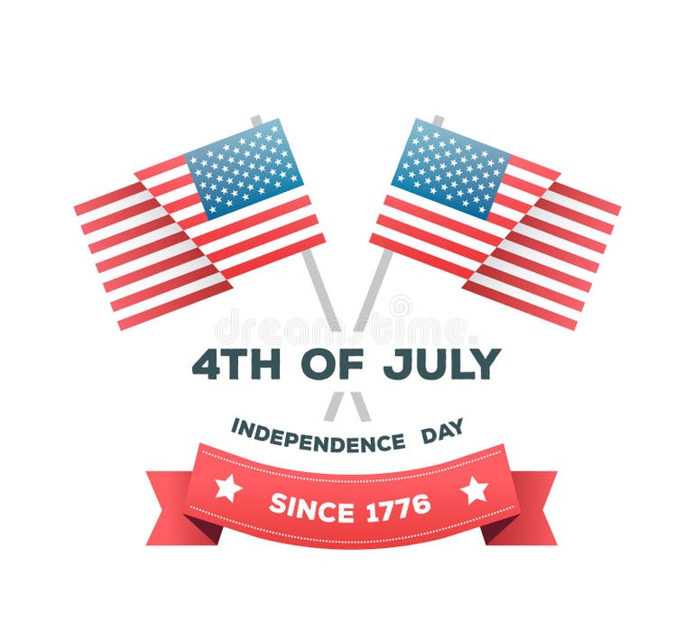 Independence Day Greeting Vector Stock Vector - Illustration of ...