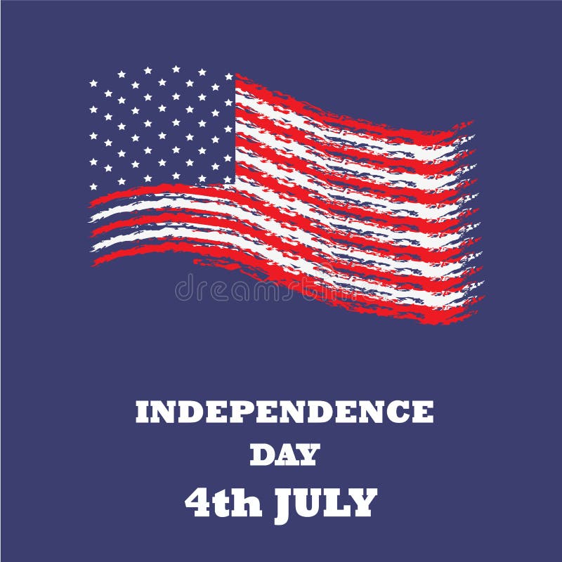 Independence Day Icon and Vector Stock Vector - Illustration of america ...