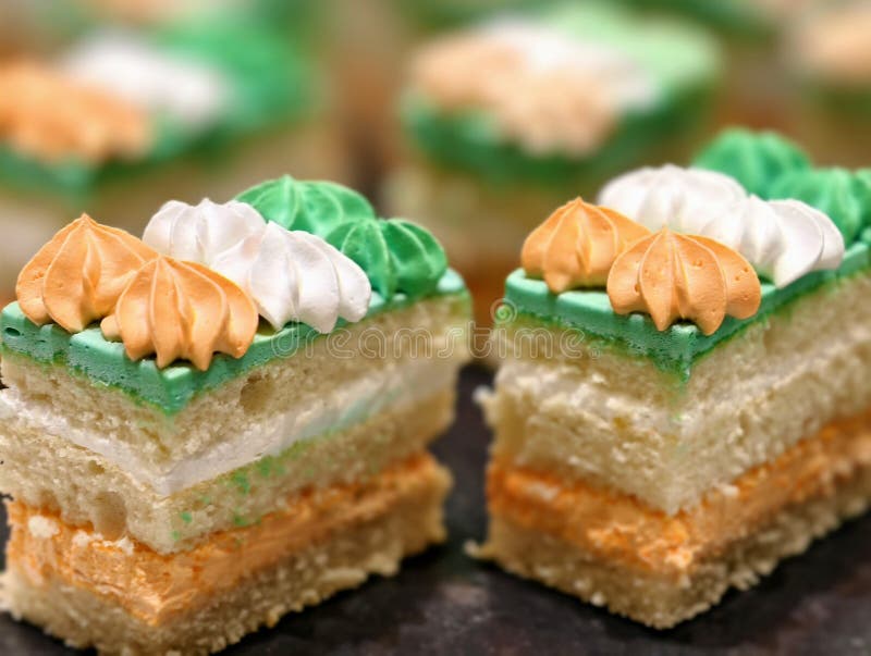 Independence Day of India Celebration Special Cake Stock Image - Image ...