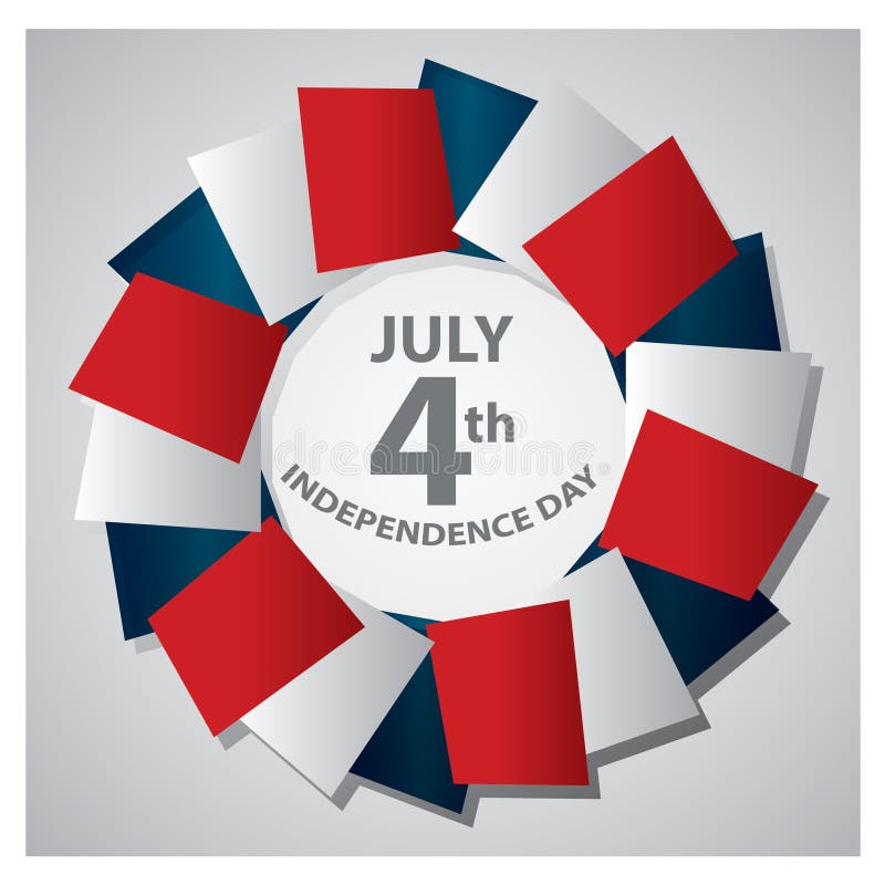 Independence Day Badge and Label Stock Illustration - Illustration of ...