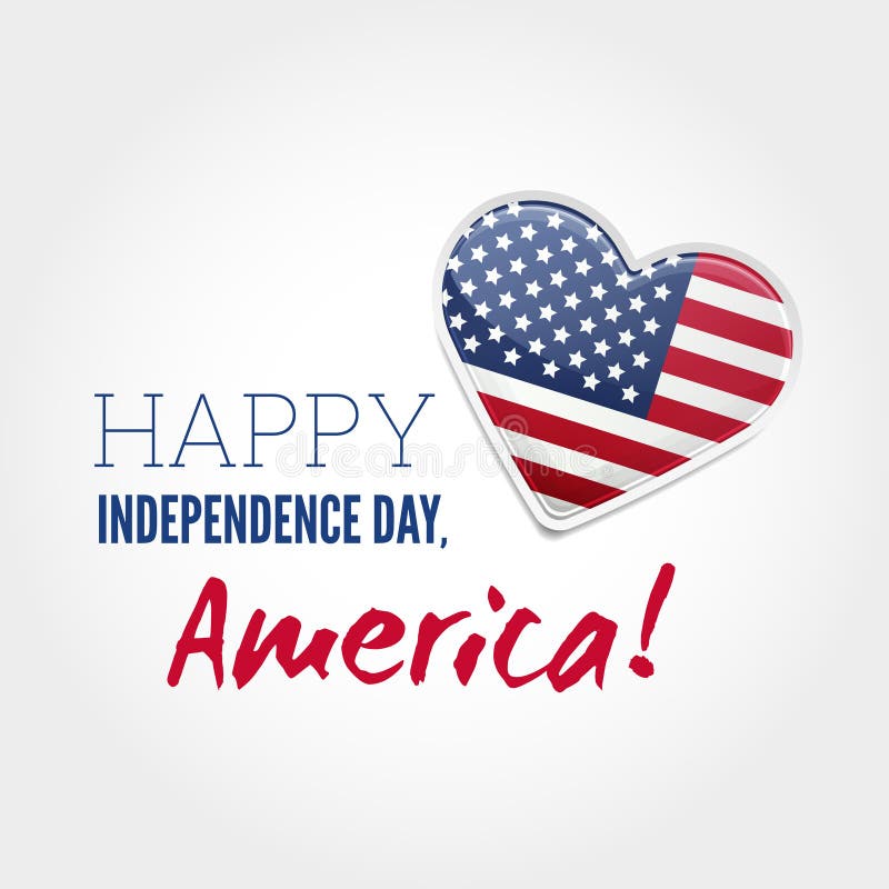 Independence Day Sign stock vector. Illustration of election - 41813094