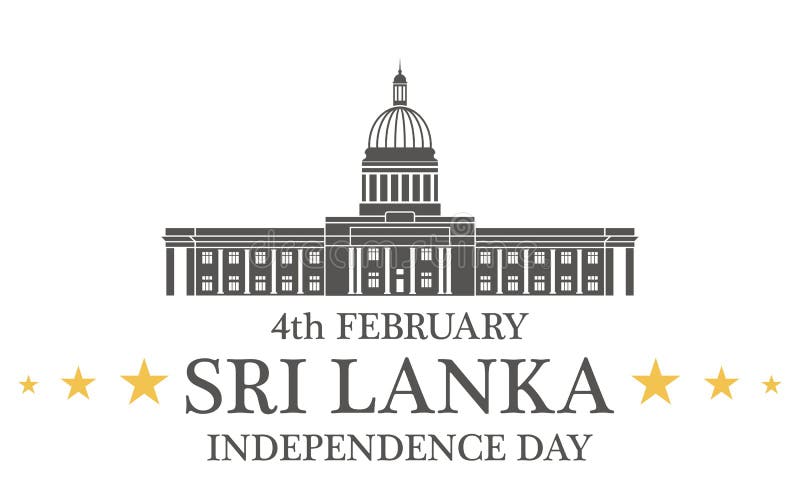 Independence Day. Sri Lanka Stock Vector - Illustration of religion ...