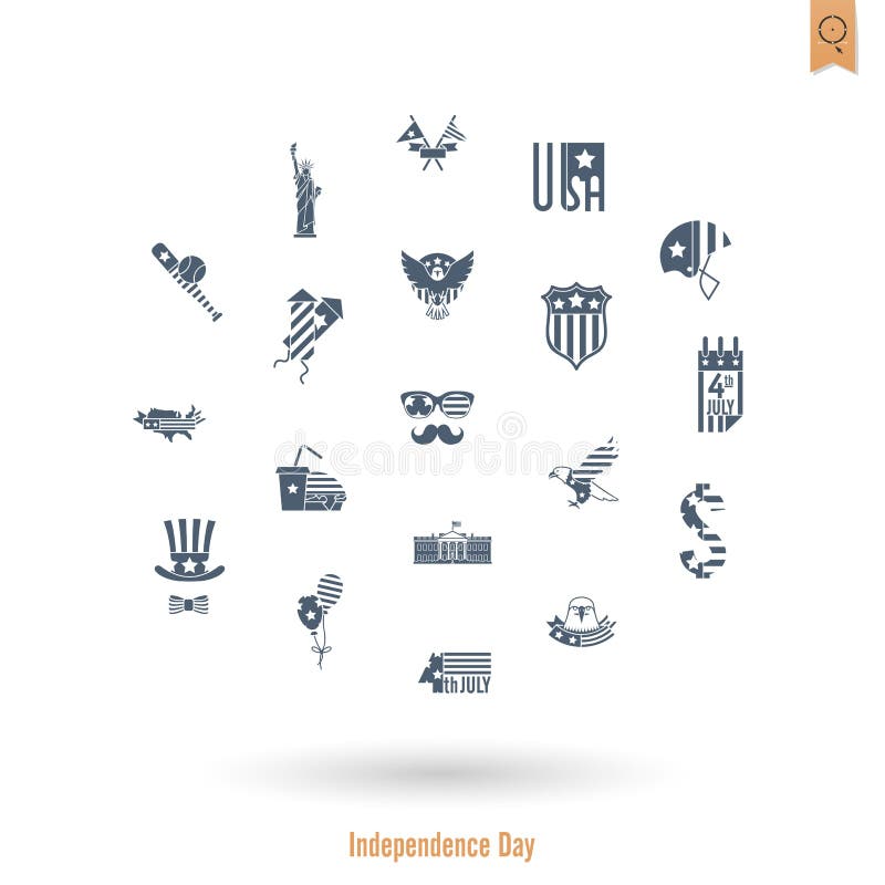 Independence Day of the United States Stock Vector - Illustration of ...