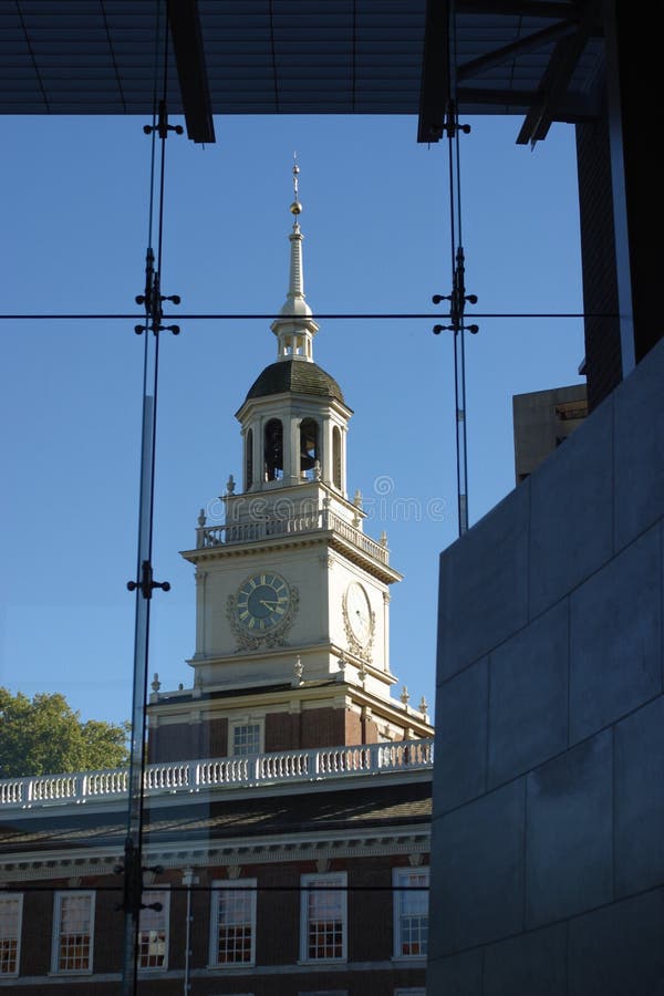Independence Hall stock image. Image of tourism, window - 1413285