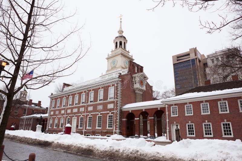 Independence Hall, Philadelphia Stock Image - Image of travel, history ...