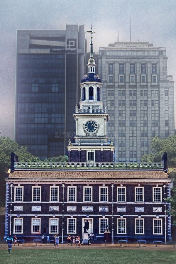 Independence Hall editorial stock photo. Image of building - 51255273