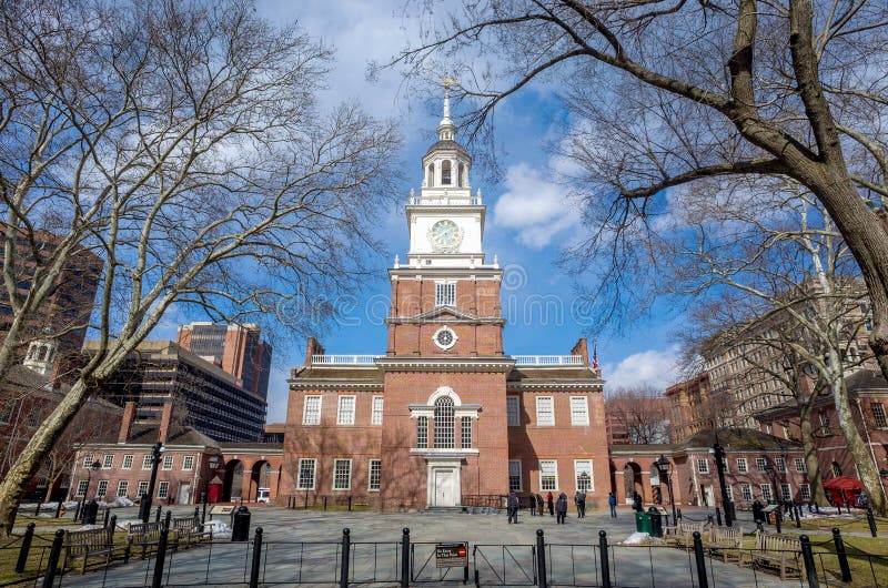 Independence Hall National Historic Park Stock Photo - Image of ...