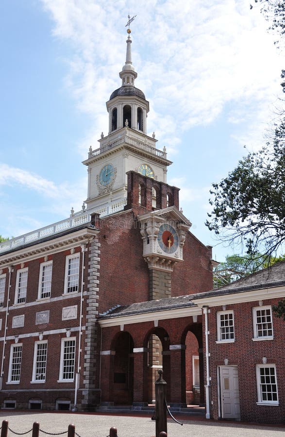 Independence Hall stock photo. Image of building, historic - 16670000