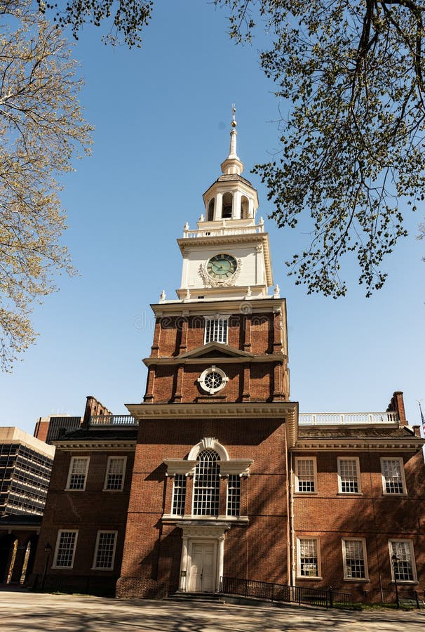 Independence Hall in Philadelphia Stock Photo - Image of capital, tower ...