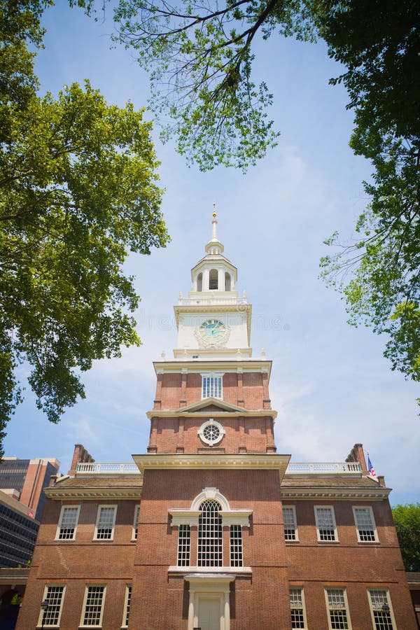 Independence Hall, Philadelphia, PA, USA Stock Photo - Image of ...