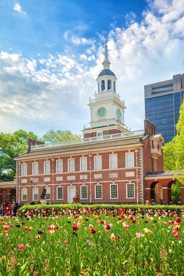 Independence Hall in Philadelphia, Pennsylvania Stock Image - Image of ...