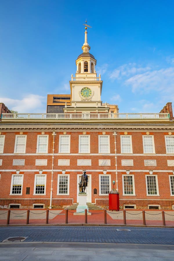 Independence Hall in Philadelphia, Pennsylvania Stock Image - Image of ...