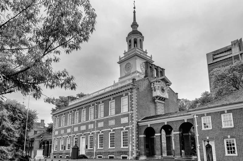 Independence Hall, Philadelphia Stock Image - Image of liberty, mall ...