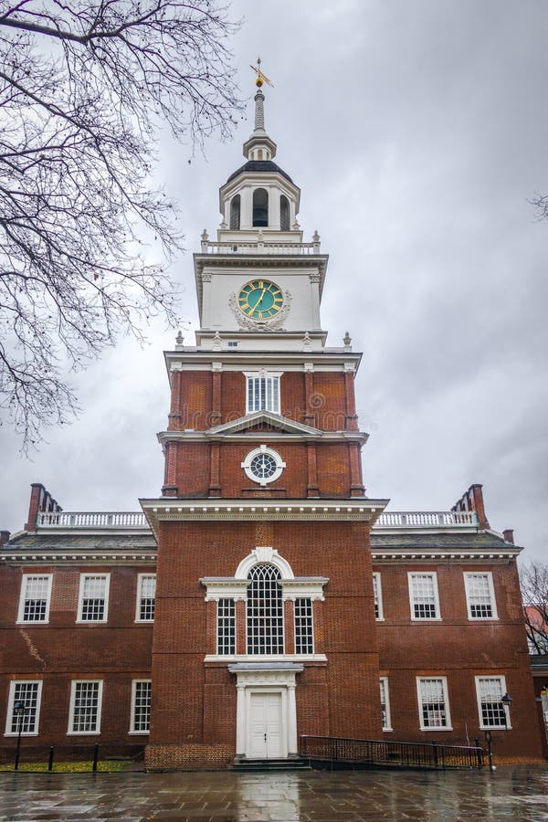 Independence Hall - Philadelphia, Pennsylvania, USA Stock Image - Image ...