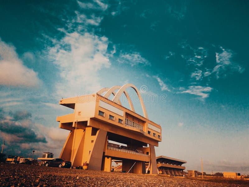 Independence Arch, Accra, Ghana Stock Photo - Image of star ...
