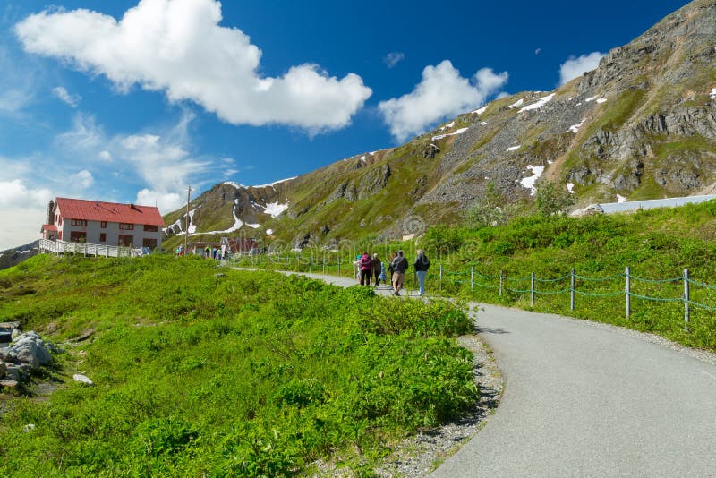 Independence Mine Alaska stock image. Image of gold, deserted - 12308961