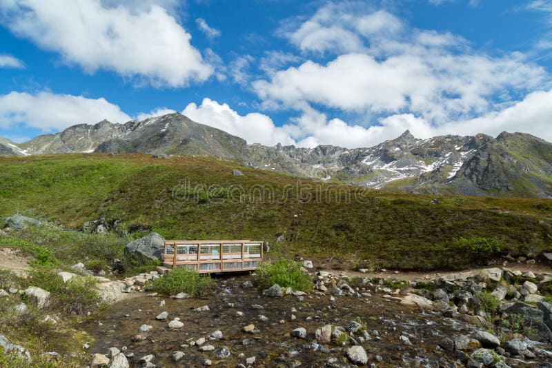 Independence Mine in Alaska Stock Image - Image of mountains, outdoors ...