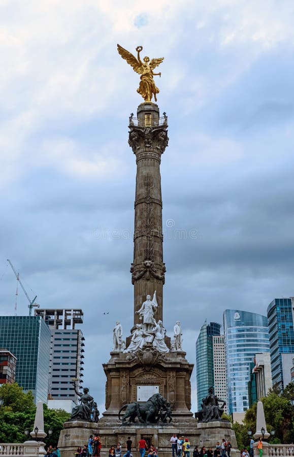 Independence Monument , Mexico Editorial Photography - Image of city ...