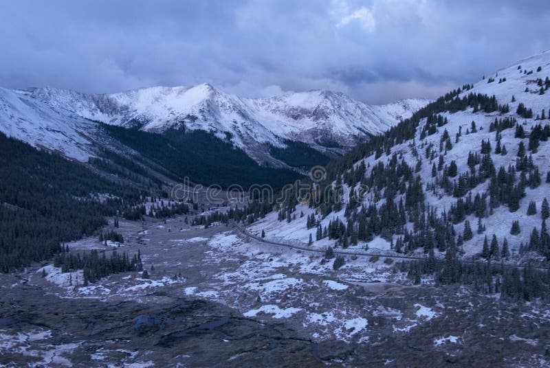 Independence Pass stock image. Image of spiritual, seasonal - 11846277