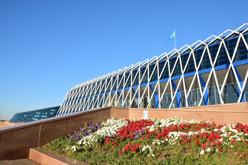 Independence Square in Astana Editorial Photography - Image of ...