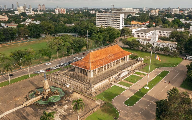 Independence Square in Colombo Stock Photo - Image of hall, culture ...