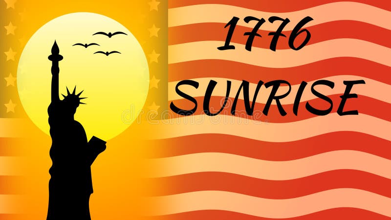1776 Independence Year for Usa Concept Image Stock Illustration ...