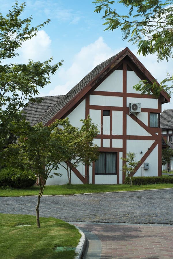 Independent Villa for Leisure Stock Photo - Image of modern, leisure ...