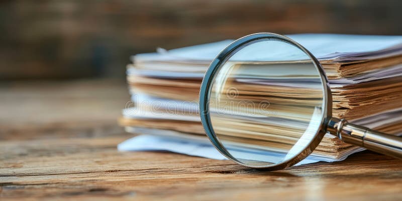 Indepth Examination of Documents with a Magnifying Glass for Enhanced ...