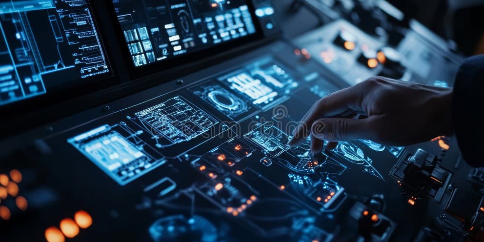 An InDepth Guide To Advanced Machine Control Panel Operation and Its Essential Features Stock ...