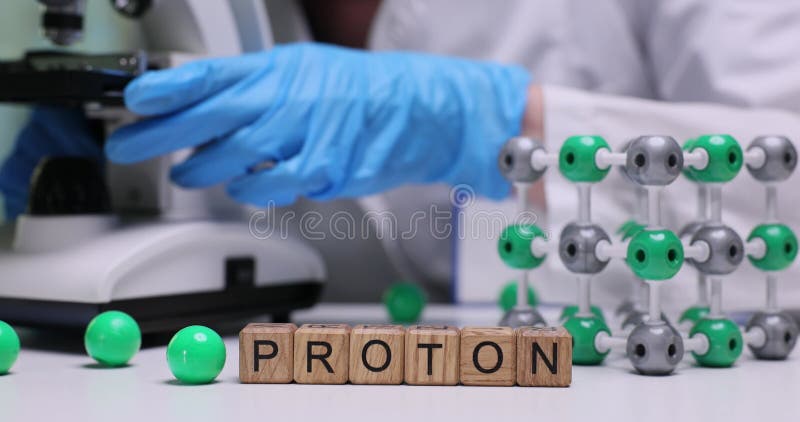 Indepth Proton and Molecule Research Using Advanced Microscopy Techniques in Labs Stock Video ...