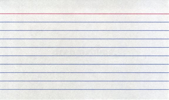 Index Card stock image. Image of cardboard, blue, line - 927281