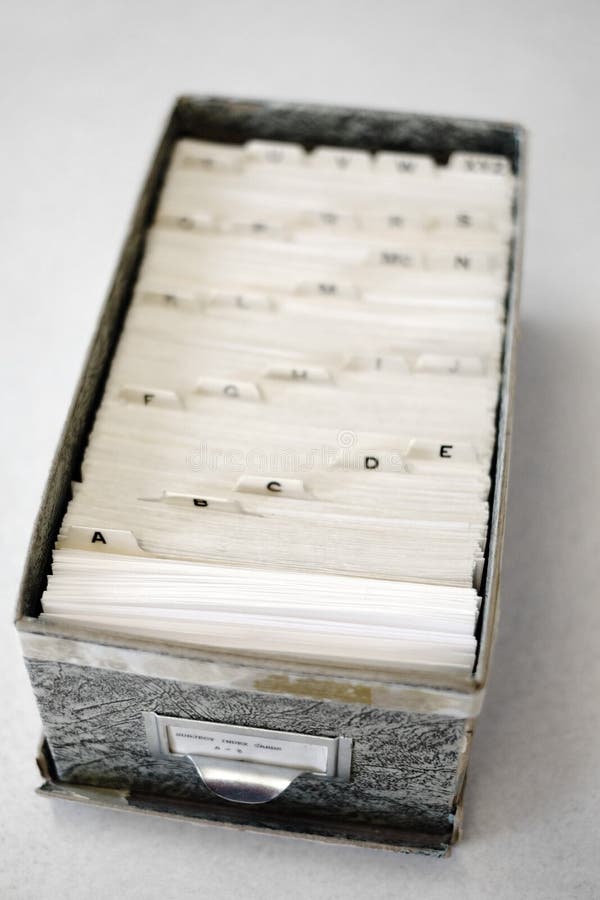 Index Cards for Business School Home Organization Stock Image - Image ...