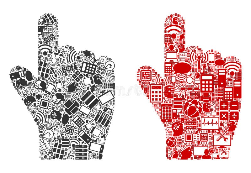 Index Finger Mosaic Icons for BigData Stock Vector - Illustration of ... Index Finger Mosaic Icons for BigData Stock Vector - Illustration of ...
